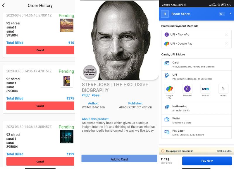 GitHub - dhruvilsatani/Bookstore