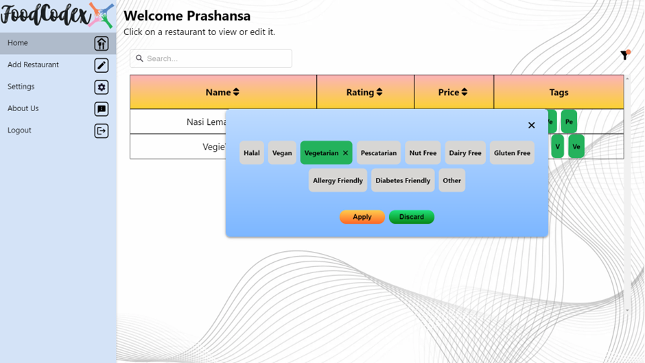GitHub - Prashansa-Singh/FoodCodex