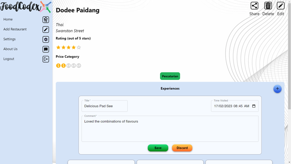GitHub - Prashansa-Singh/FoodCodex