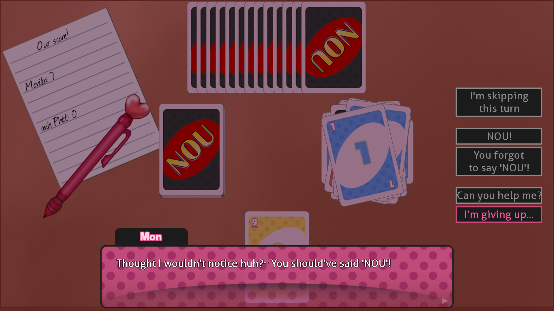 Bug Nou Game · Issue 9464 · Monika After Storymonikamoddev · Github