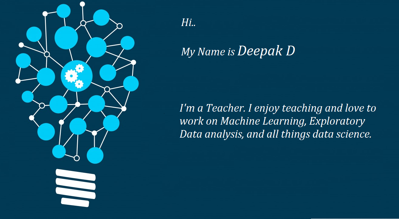 DeepakDVallur (Deepak D) · GitHub