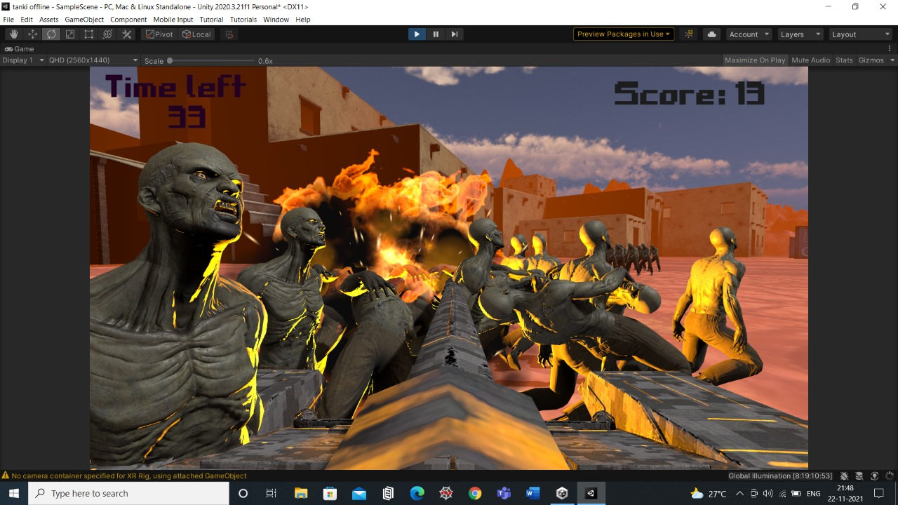 GitHub - AshGun-T/Tanki-Offline-Game: Unity Shooting game