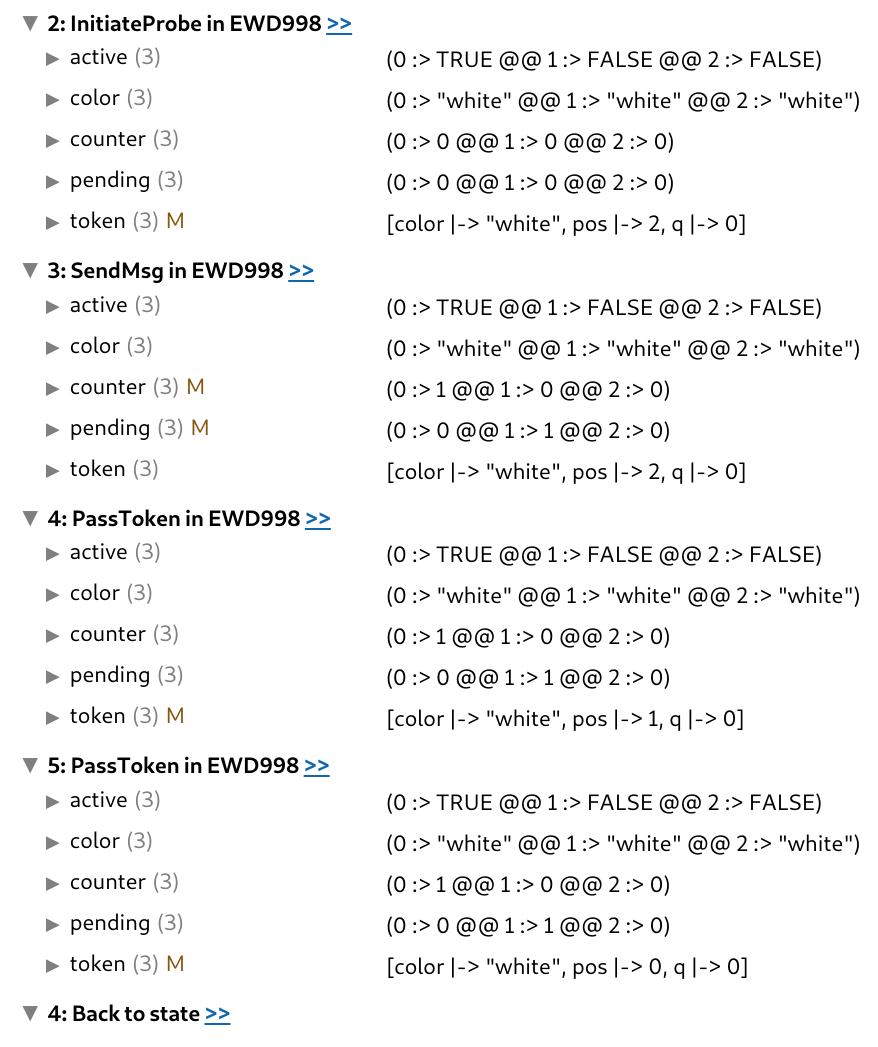 Off-by-one error in Back to State parsing · Issue #225 · tlaplus/vscode-tlaplus · GitHub