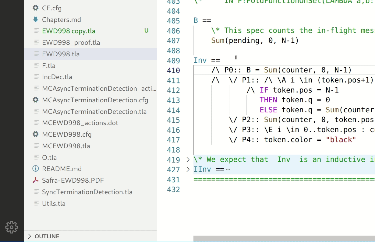 Turning off/Minimizing "Outline" disables code completion · Issue #226 · tlaplus/vscode-tlaplus ...