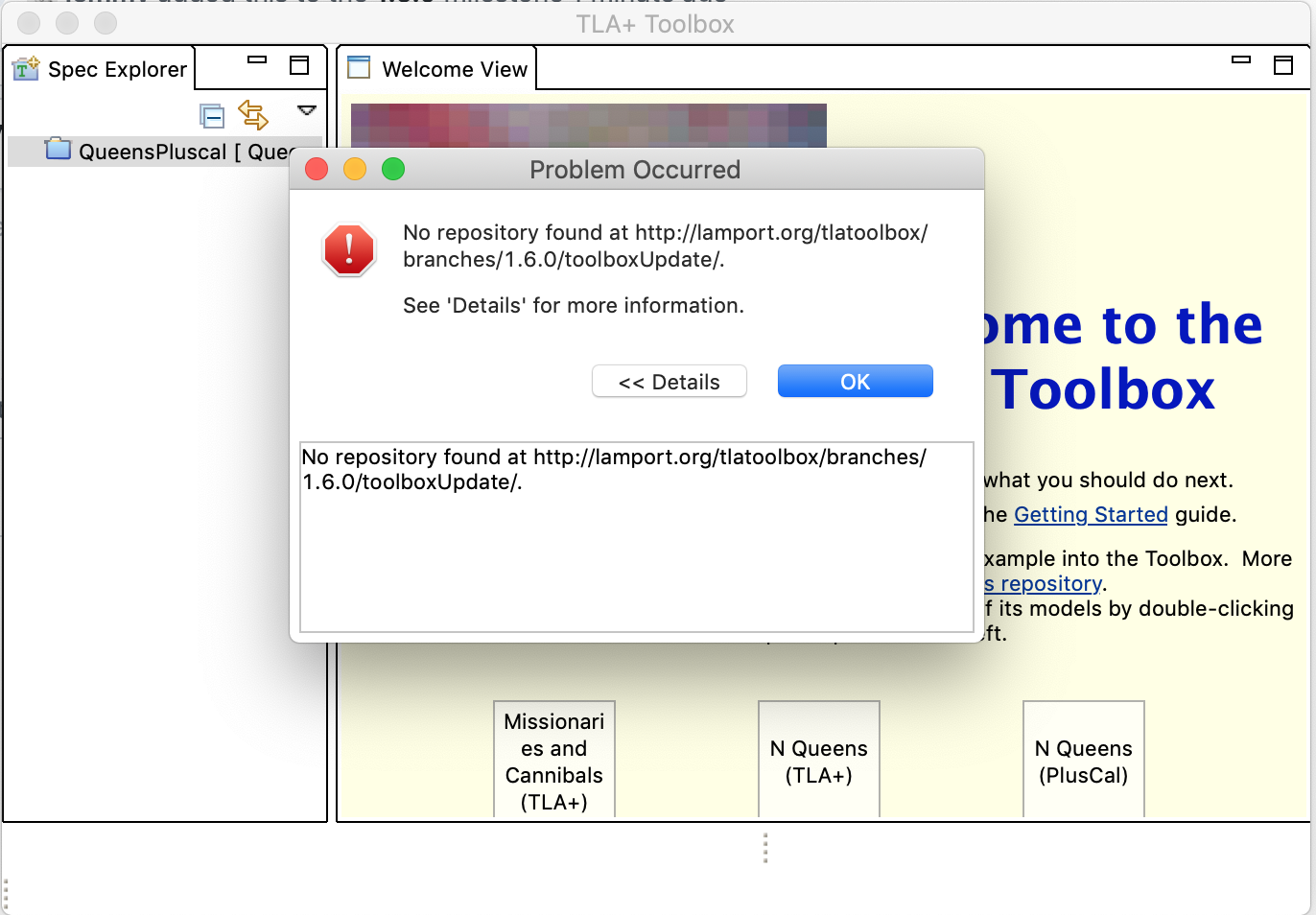 Create empty p2 repository at 1.6.0 update site location to avoid Toolbox warning · Issue #333 ...