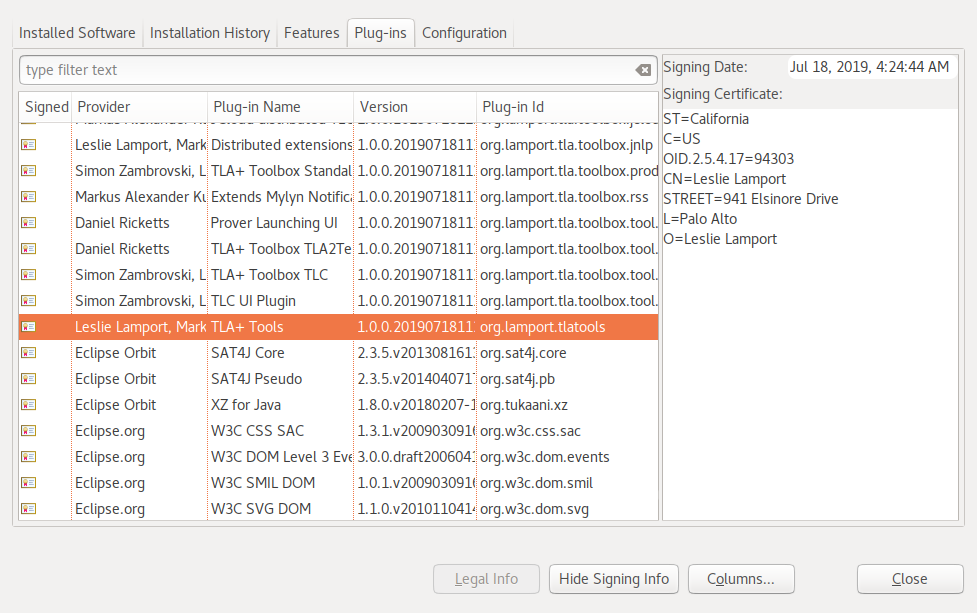 Warning to install software from unsigned sources · Issue #340 · tlaplus/tlaplus · GitHub