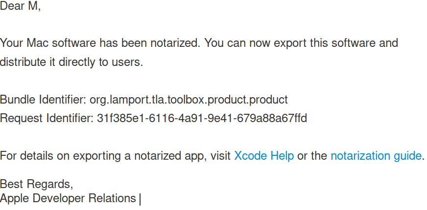 Invalid code signature on MacOS installation of tla-plus-toolbox-nightly · Issue #516 · tlaplus ...