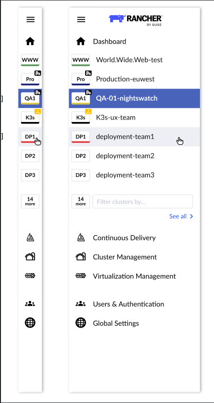 APP bar: menu visibility & behivor · Issue #9465 · rancher/dashboard · GitHub