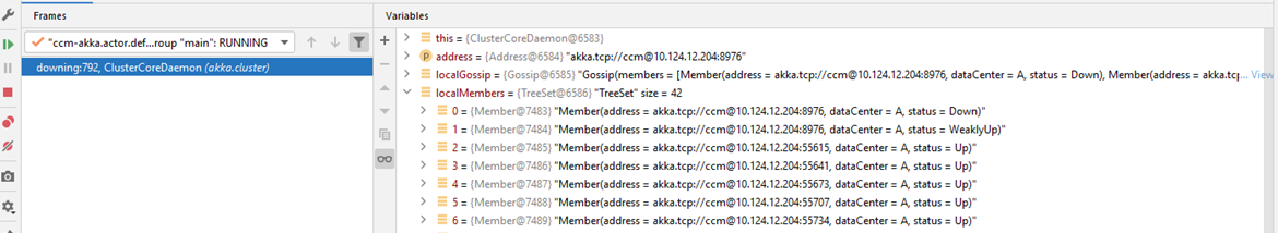 Is this a bug of akka cluster? · Issue #30358 · akka/akka · GitHub