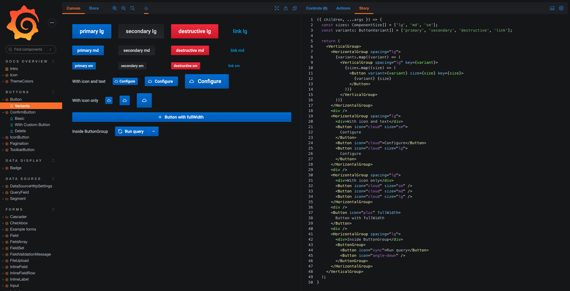 Can we make some sample code for each UI component in docs? · Issue ...