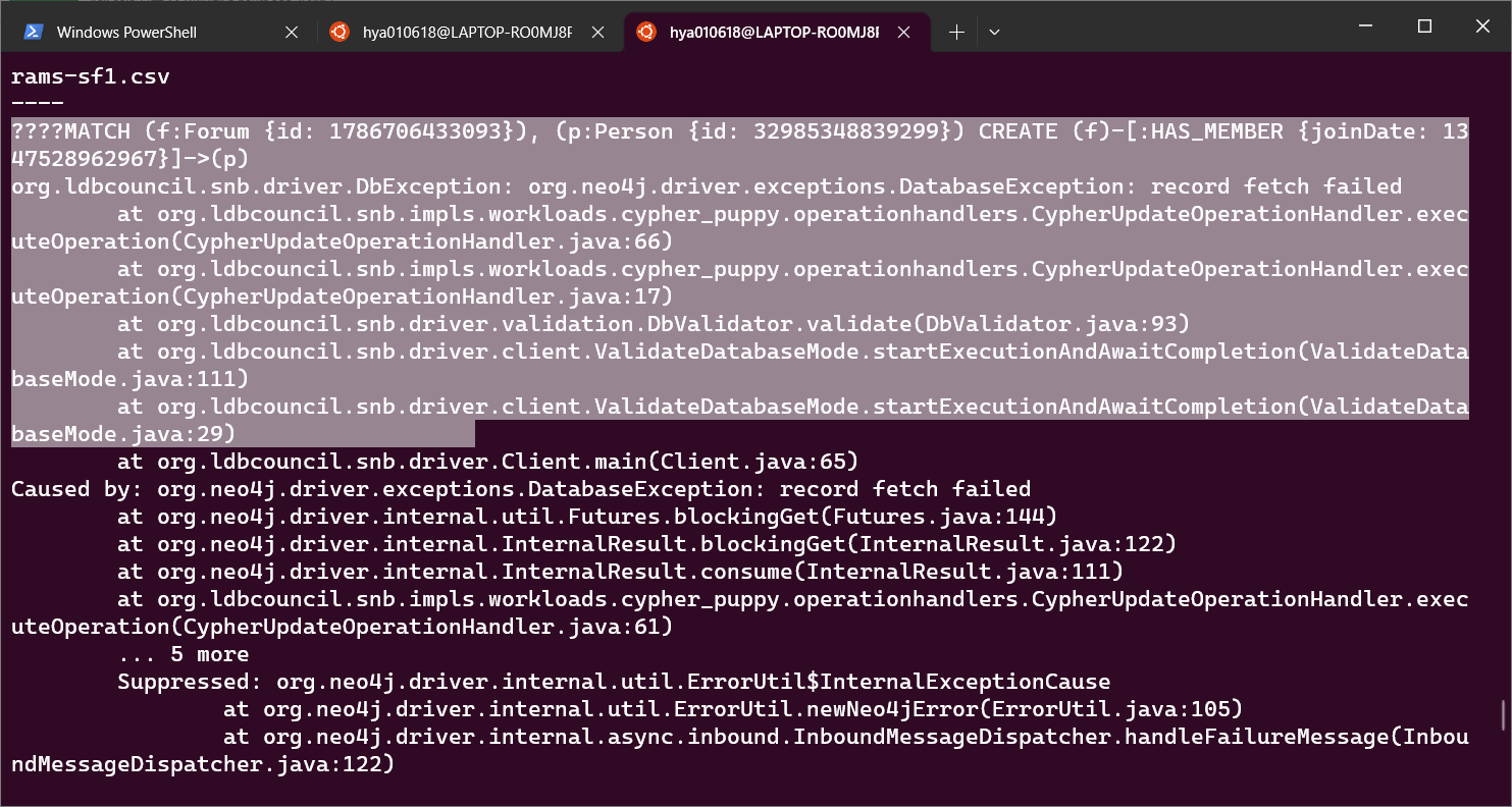 Create validation parameters with only IC results, excluding IS results · Issue #396 · ldbc/ldbc ...