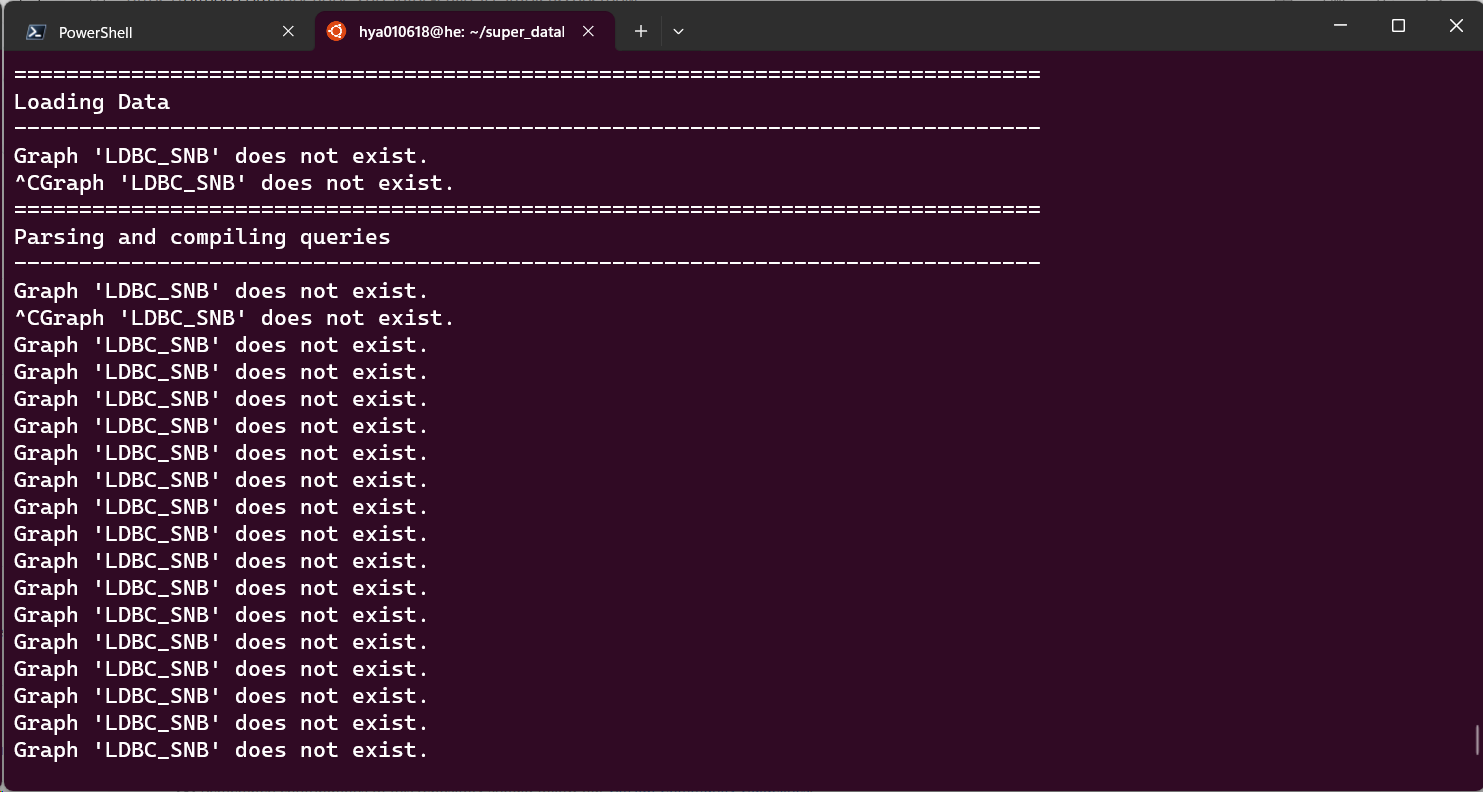 tigergprah's impl cannot run · Issue #397 · ldbc/ldbc_snb_interactive_v1_impls · GitHub