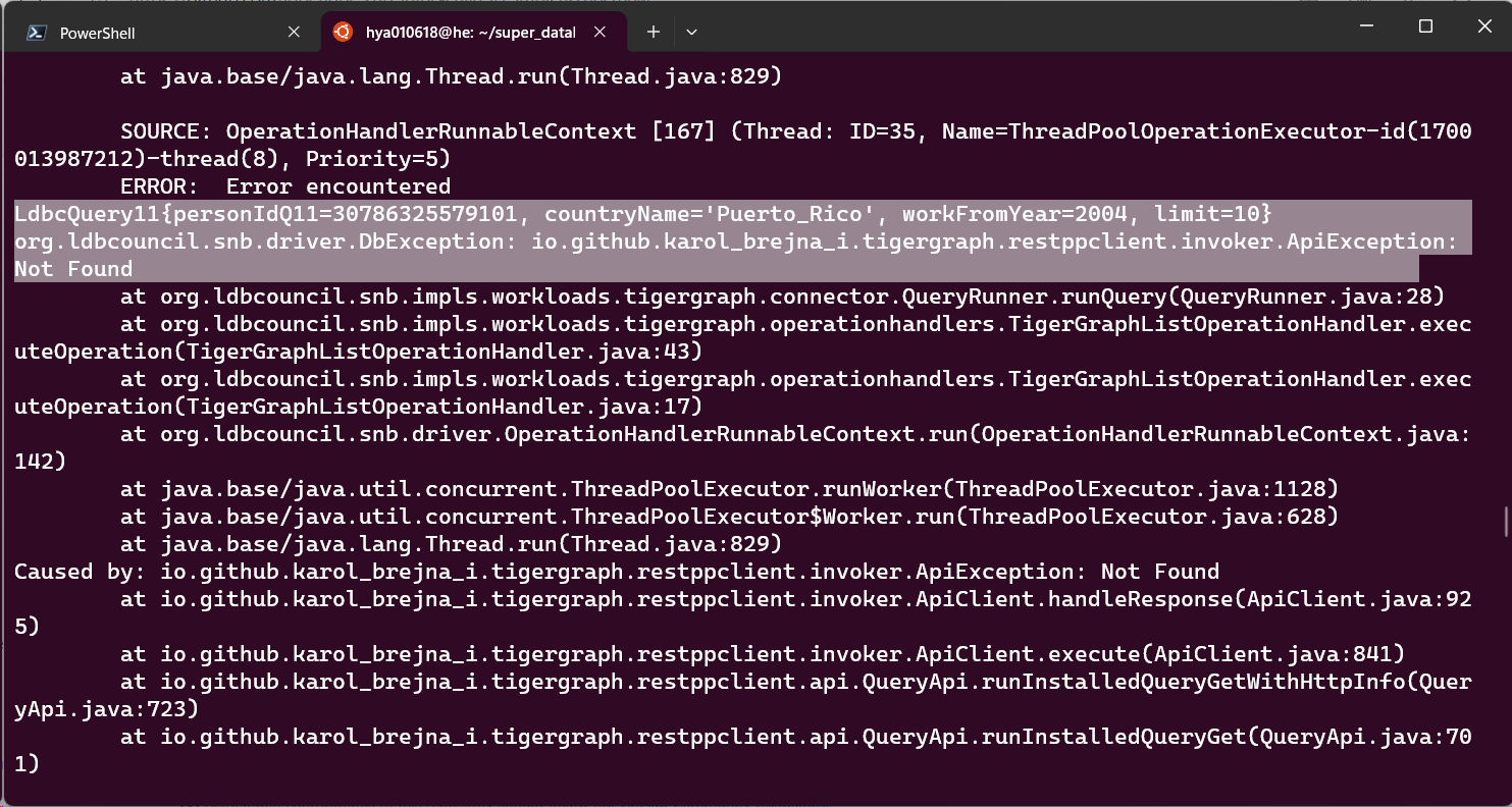 tigergprah's impl cannot run · Issue #397 · ldbc/ldbc_snb_interactive_v1_impls · GitHub