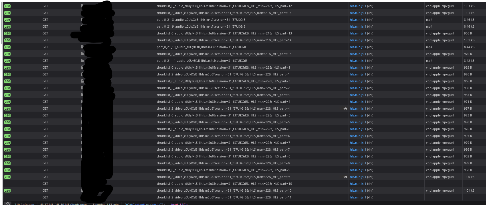LLHLS Playlist empty when using RTSP Pull Provider · Issue #916 · AirenSoft/OvenMediaEngine · GitHub