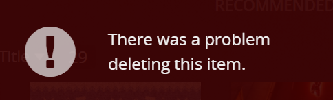 Unable to delete files from Plex WebUI · Issue #284 · linuxserver/docker-plex · GitHub
