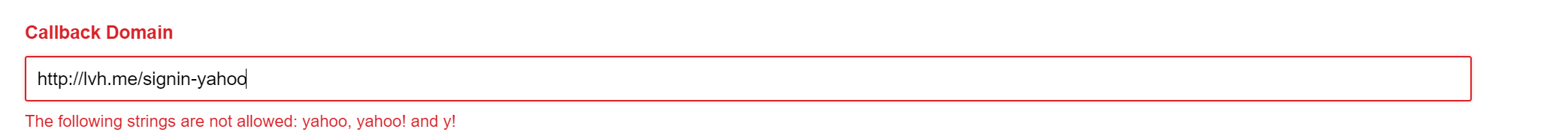 Yahoo Does Not Allow Callbacks With Yahoo In The Name · Issue 213 · Aspnet Contribaspnet