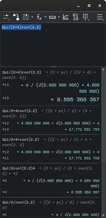 Implicit multiplication not working!? · Issue #89 · Qalculate/qalculate-qt · GitHub