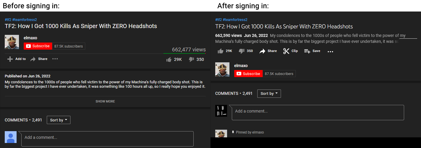 [bug] video page layout doesn't work properly on certain accounts · Issue #39 · omnidevZero ...