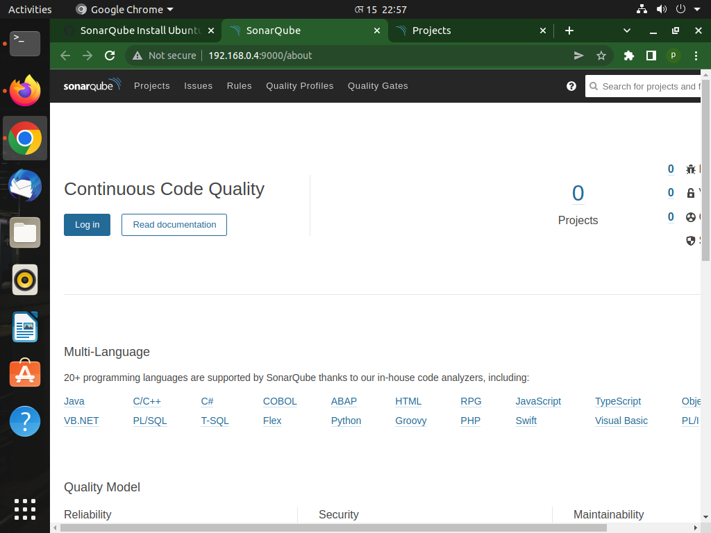 SonarQube Install Ubuntu · GitHub