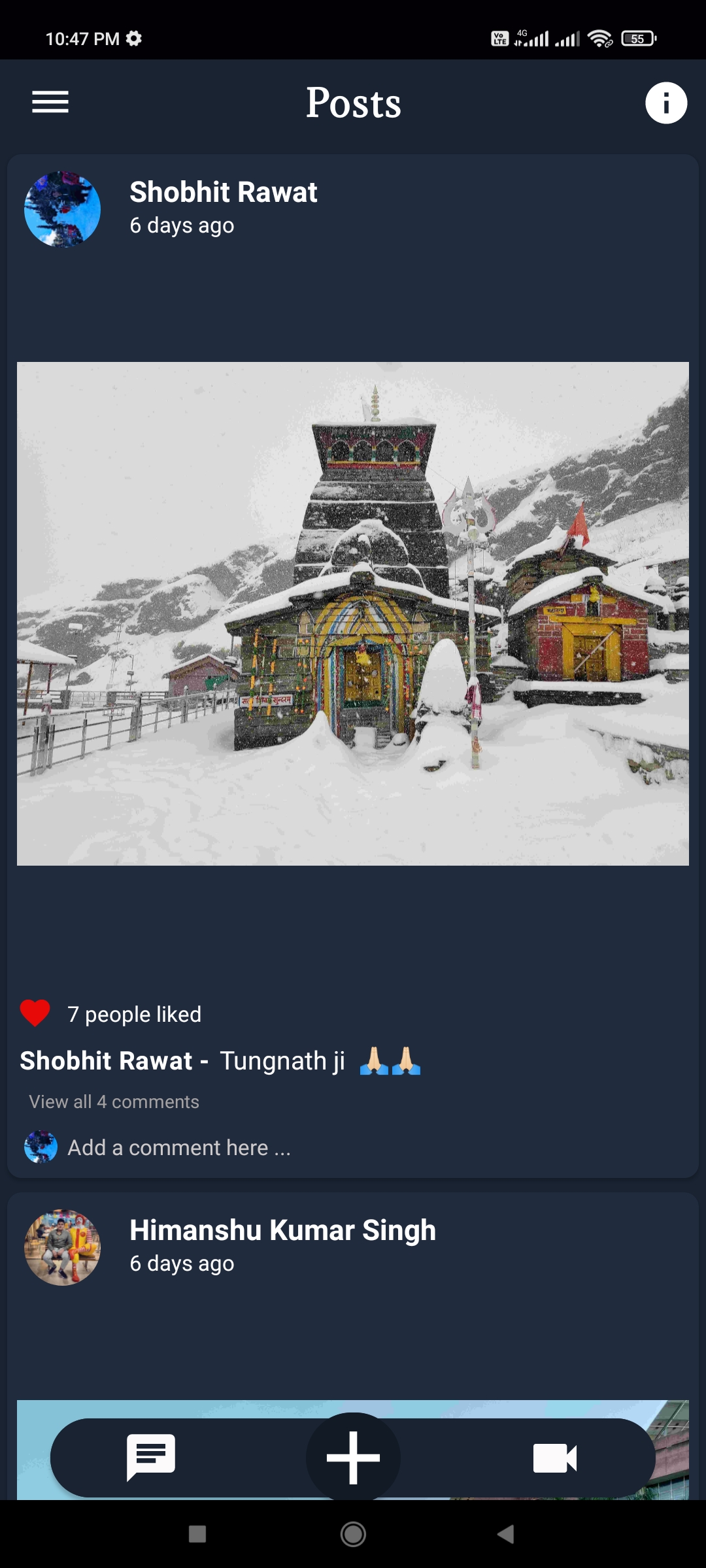 GitHub - Rawat-Senpai/Get-Together-: In this app you can upload post ,chat with other , and make ...