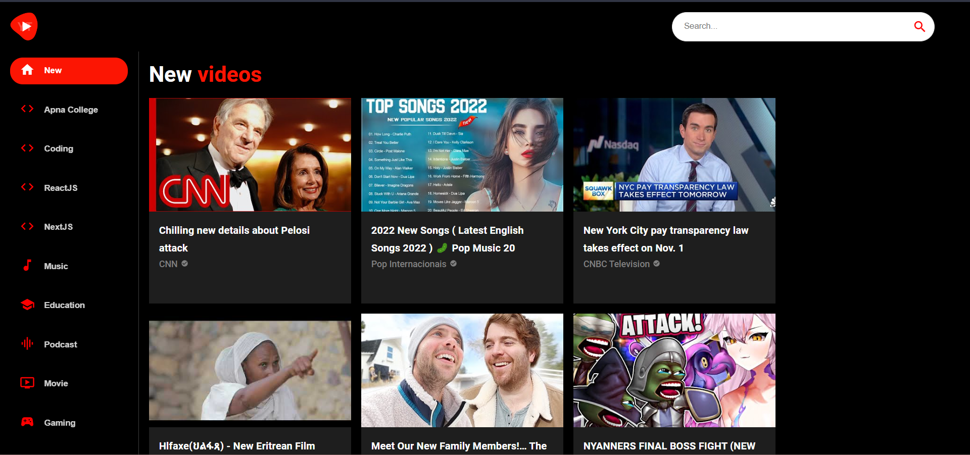 GitHub - Shree-MAVERICK/MyTube: Similar features like youtube