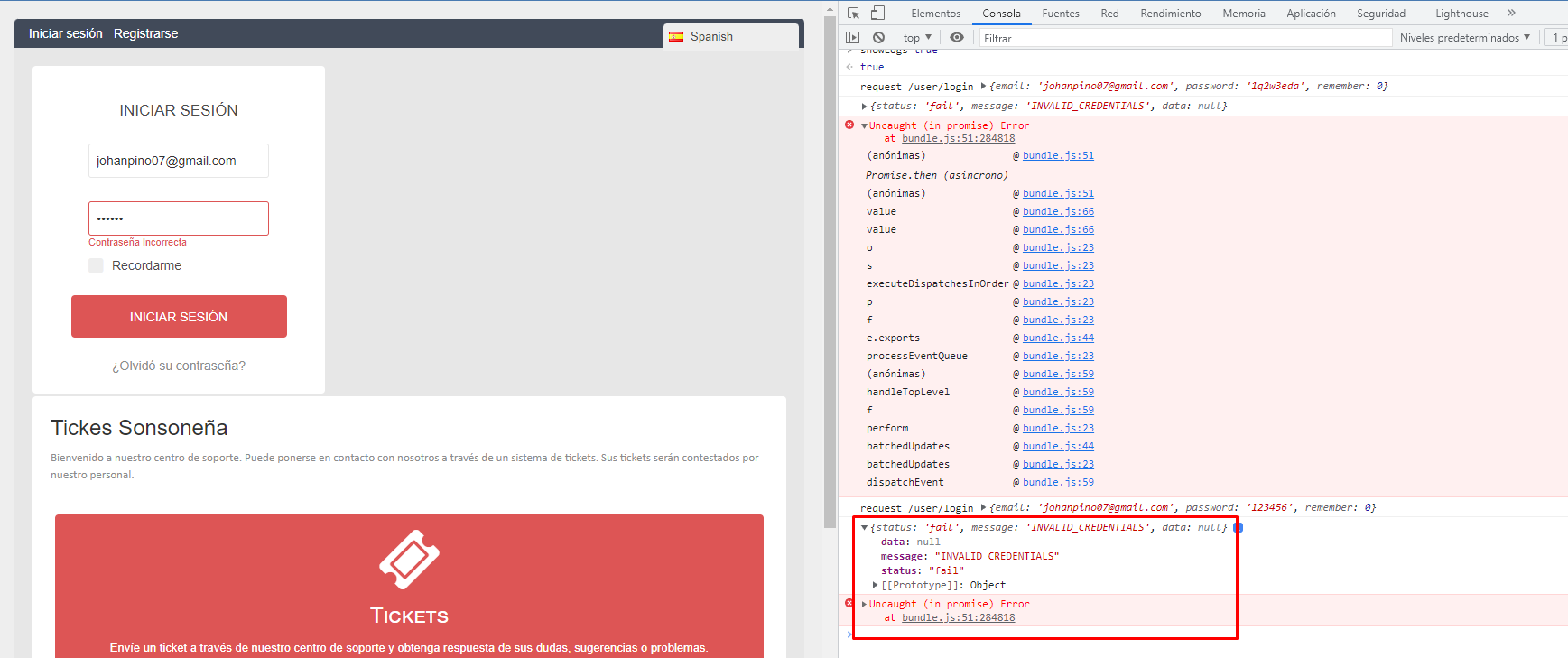 Incorrect password form login to the users · Issue #1180 · opensupports ...