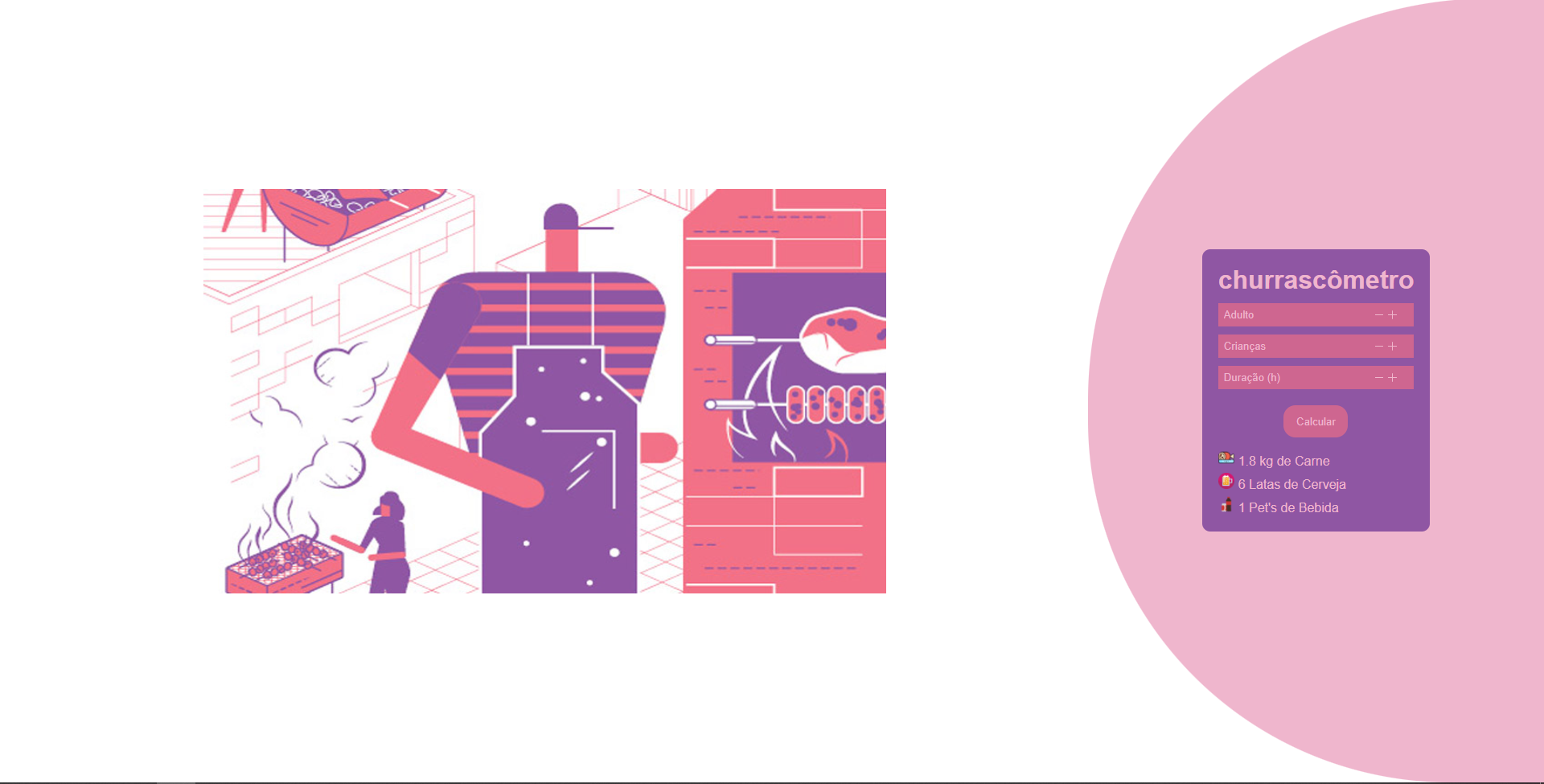GitHub - zecawuw/churrascometro: um site/app para calcular a quantidade de carde e bebida você ...