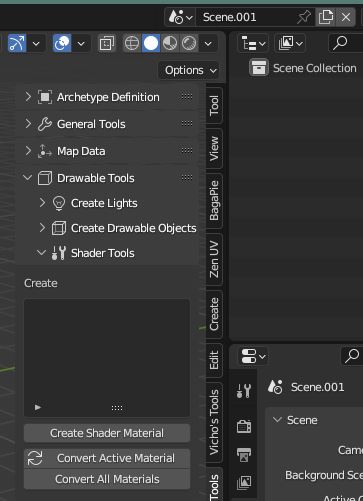 In New Scene Sollumz List Of Shaders To Create Is Empty Issue 609