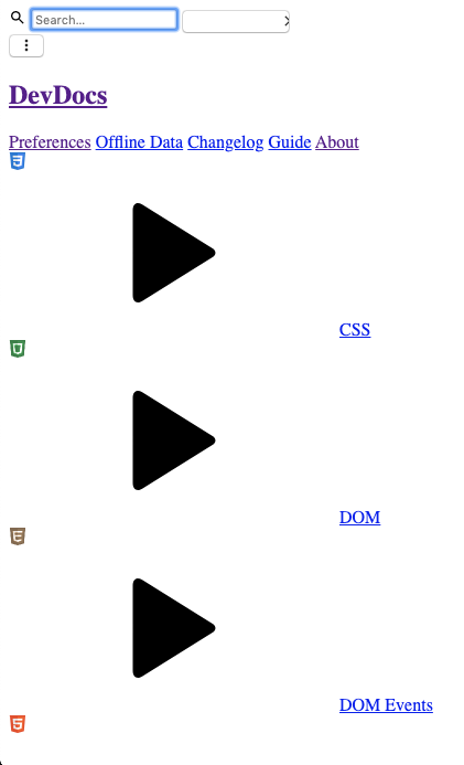 devdocs CSS is broken · Issue #1112 · freeCodeCamp/devdocs · GitHub