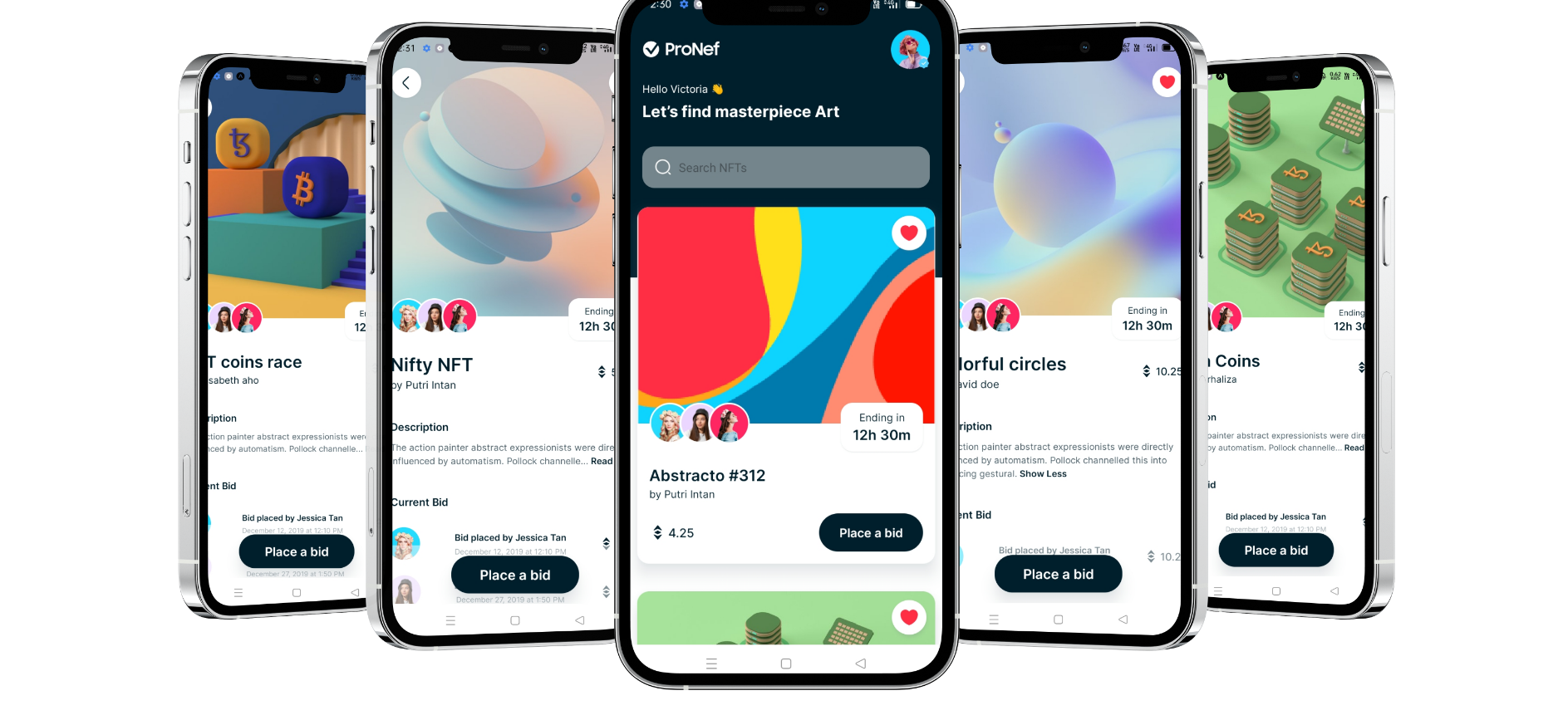 Github Blairhb7 React Native App Nft Mockup