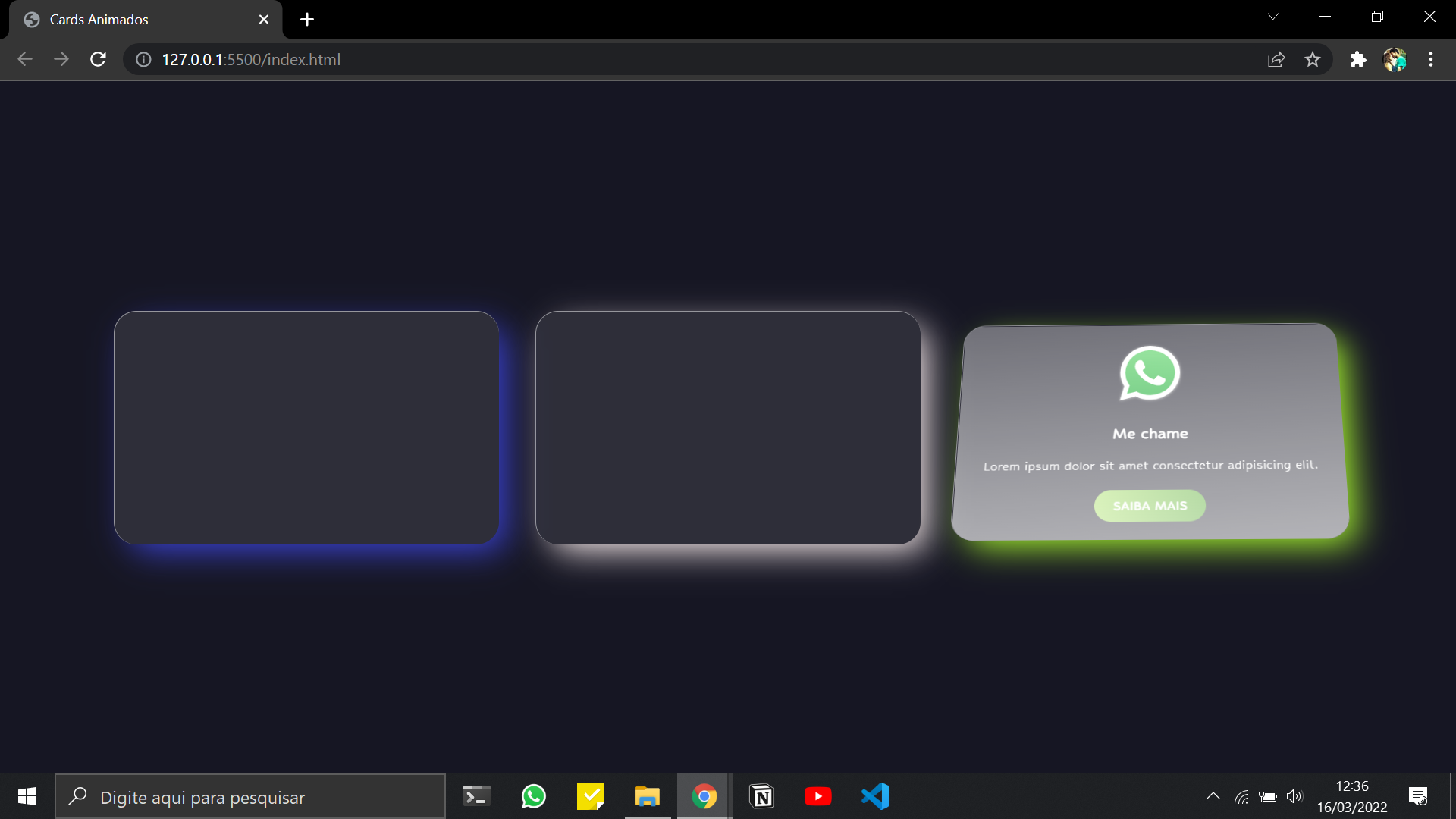 Github Alanmoreira13 Responsive Cards
