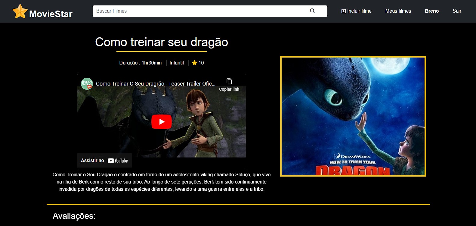 GitHub - BrenoEller/MovieStar: Site de crítica de filmes utilizando PHP, MySQL e Bootstrap