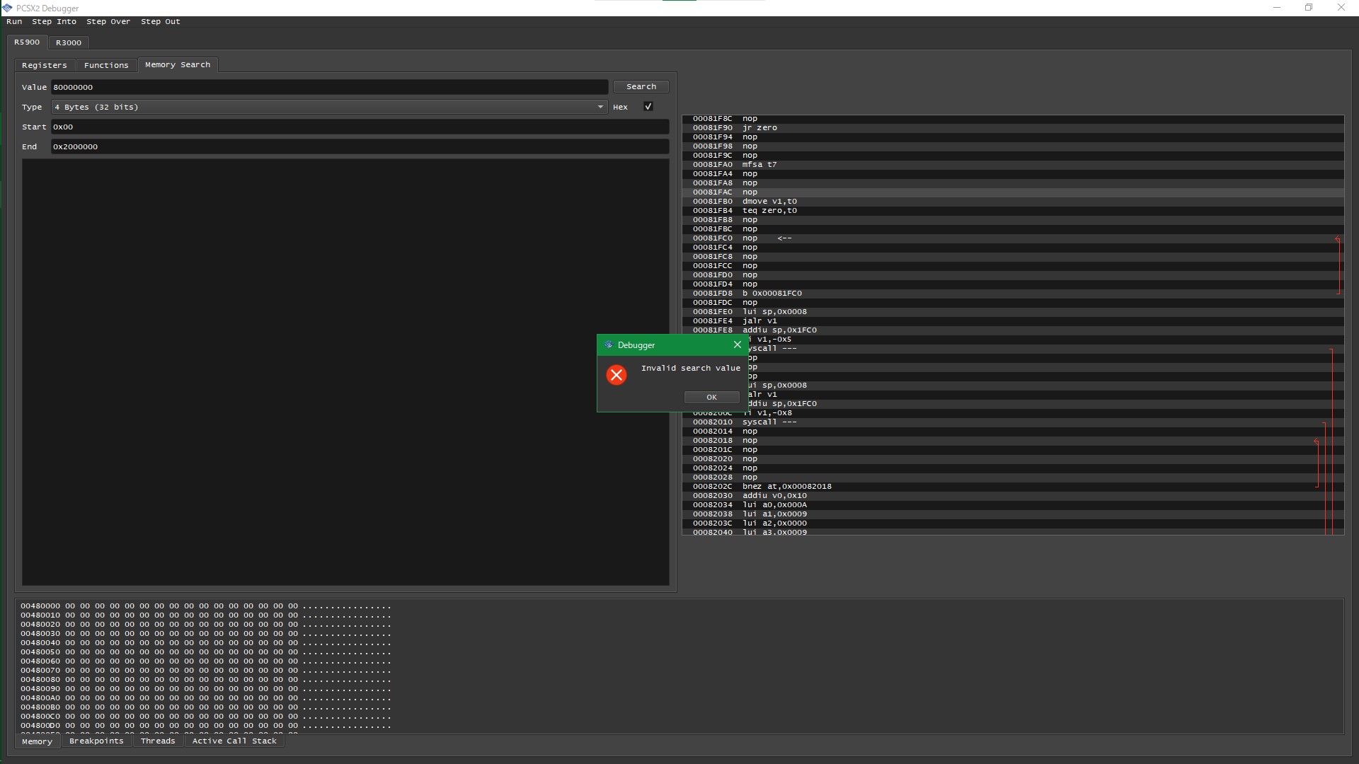 [BUG]: Cannot search for values greater than 0x7FFFFFFF in memory search · Issue #8420 · PCSX2 ...