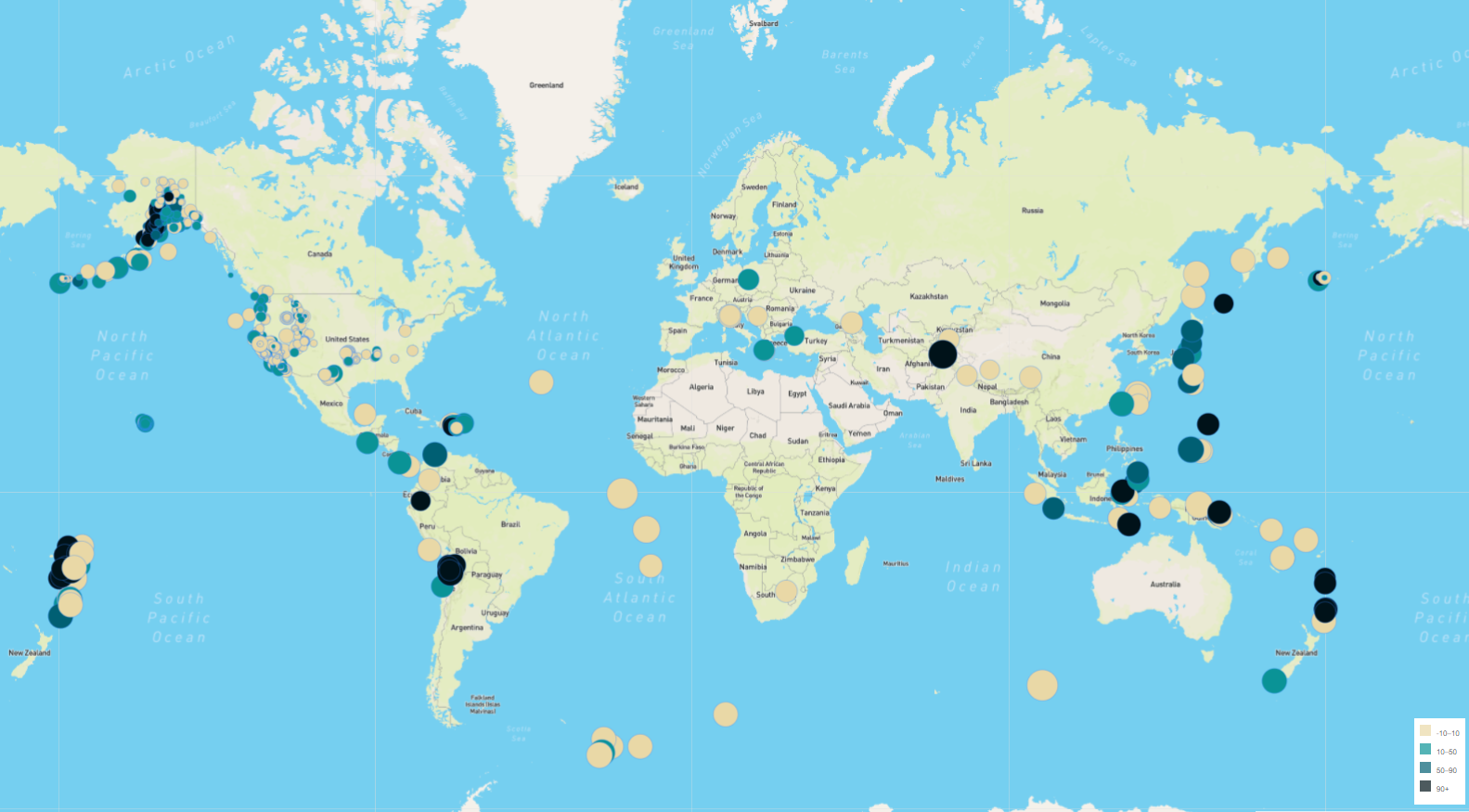 GitHub - Epilena/Earthquakes: leaflet visualization of USGS earthquake data