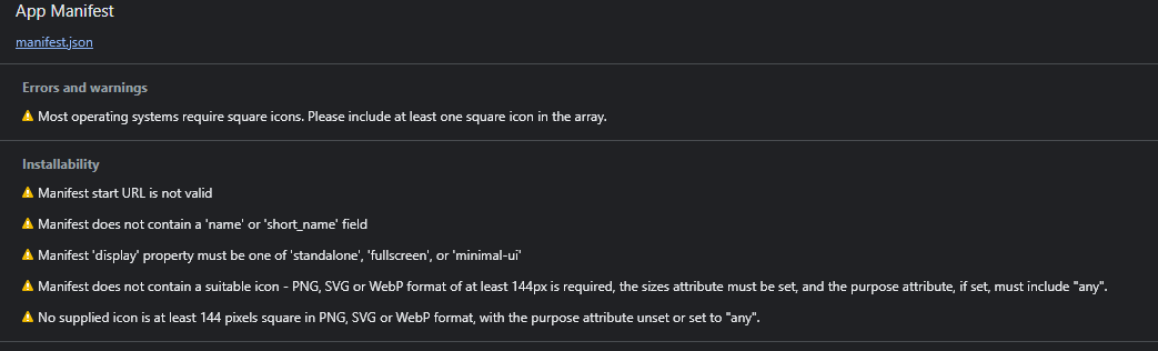 Nuxt 3 Pwa Manifest Json Replaced On Build · Issue 958 · Azure Static Web Apps · Github