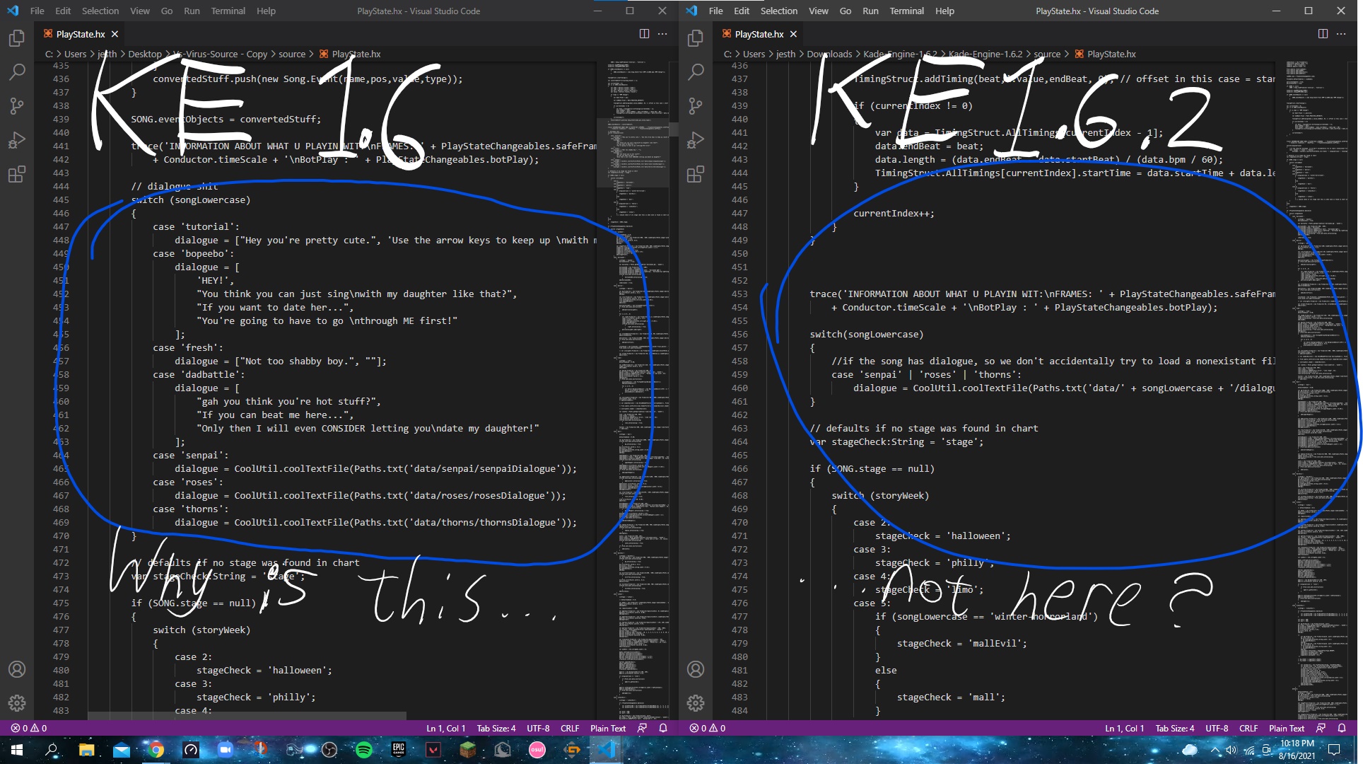 adding dialogue in kade engine 1.6.2 · KadeArchive Kade-Engine ...