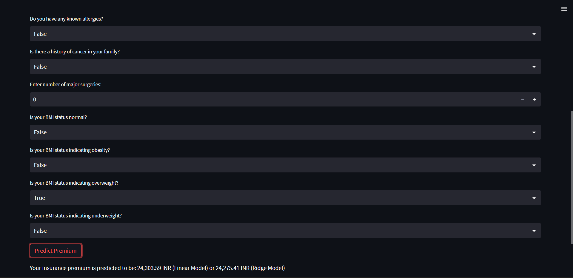 GitHub - Kaustubh-Inamdar/Health-Insurance-Premium-Prediction: The goal of this project is to ...
