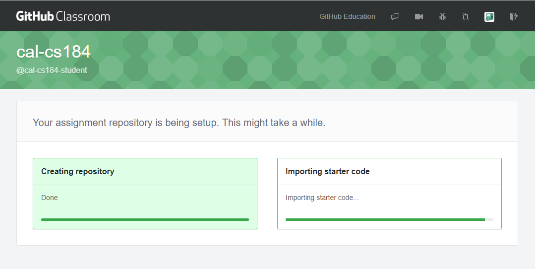 importing starter code takes forever · Issue #1623 · github-education ...