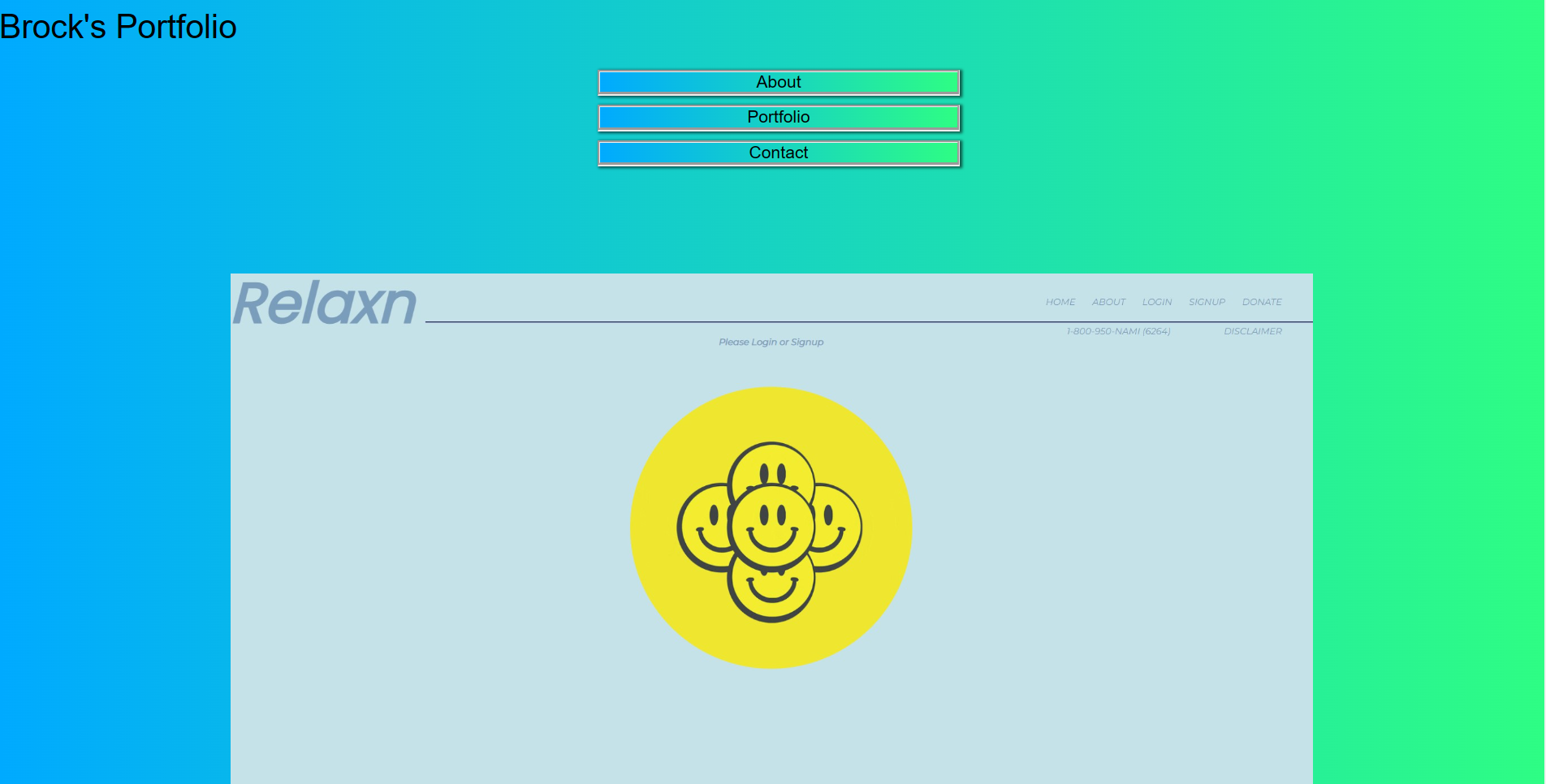 GitHub - Brock-Merritt/Portfolio: A portfolio that congregates my ...