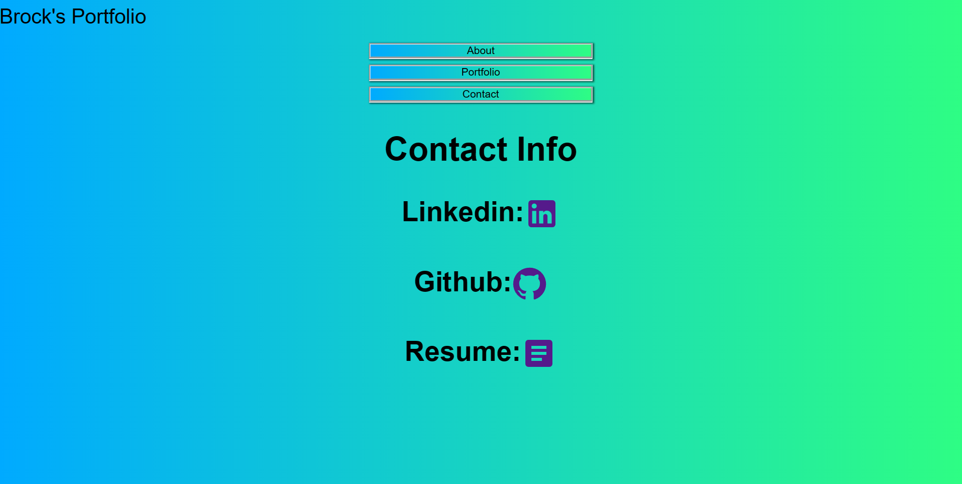 GitHub - Brock-Merritt/Portfolio: A portfolio that congregates my ...