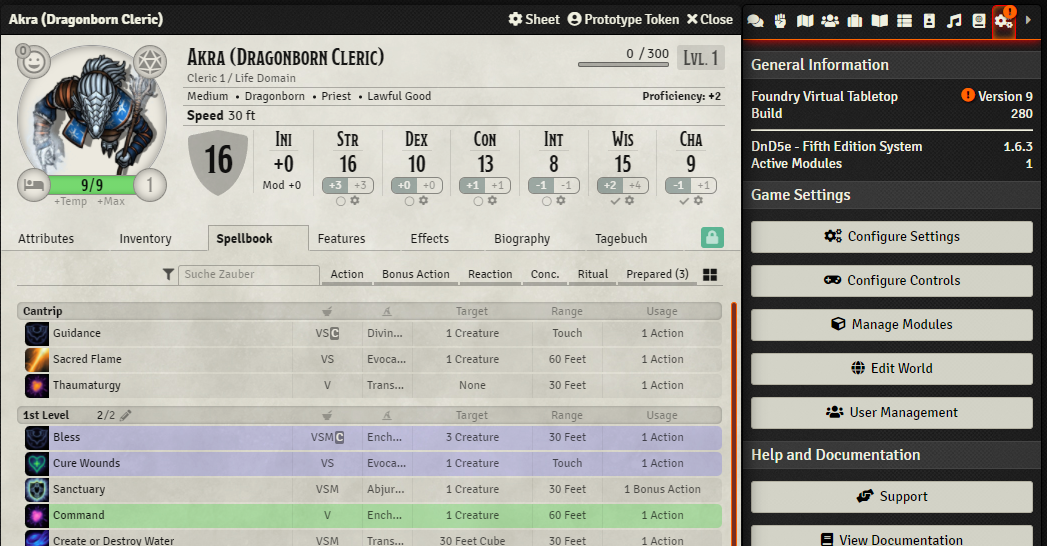 Spell Components not displaying correctly · Issue #584 · sdenec/tidy5e-sheet · GitHub