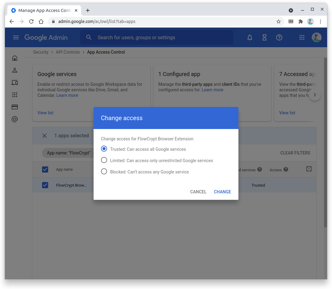 FlowCrypt with Google Advanced Protection · Issue #1325 · FlowCrypt/flowcrypt-browser · GitHub