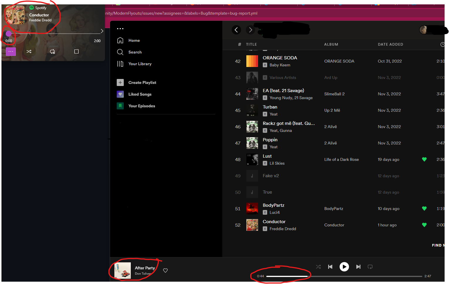 Music Flyout Not Updating With The Music That Is Currently Playing From Spotify · Issue 1152 
