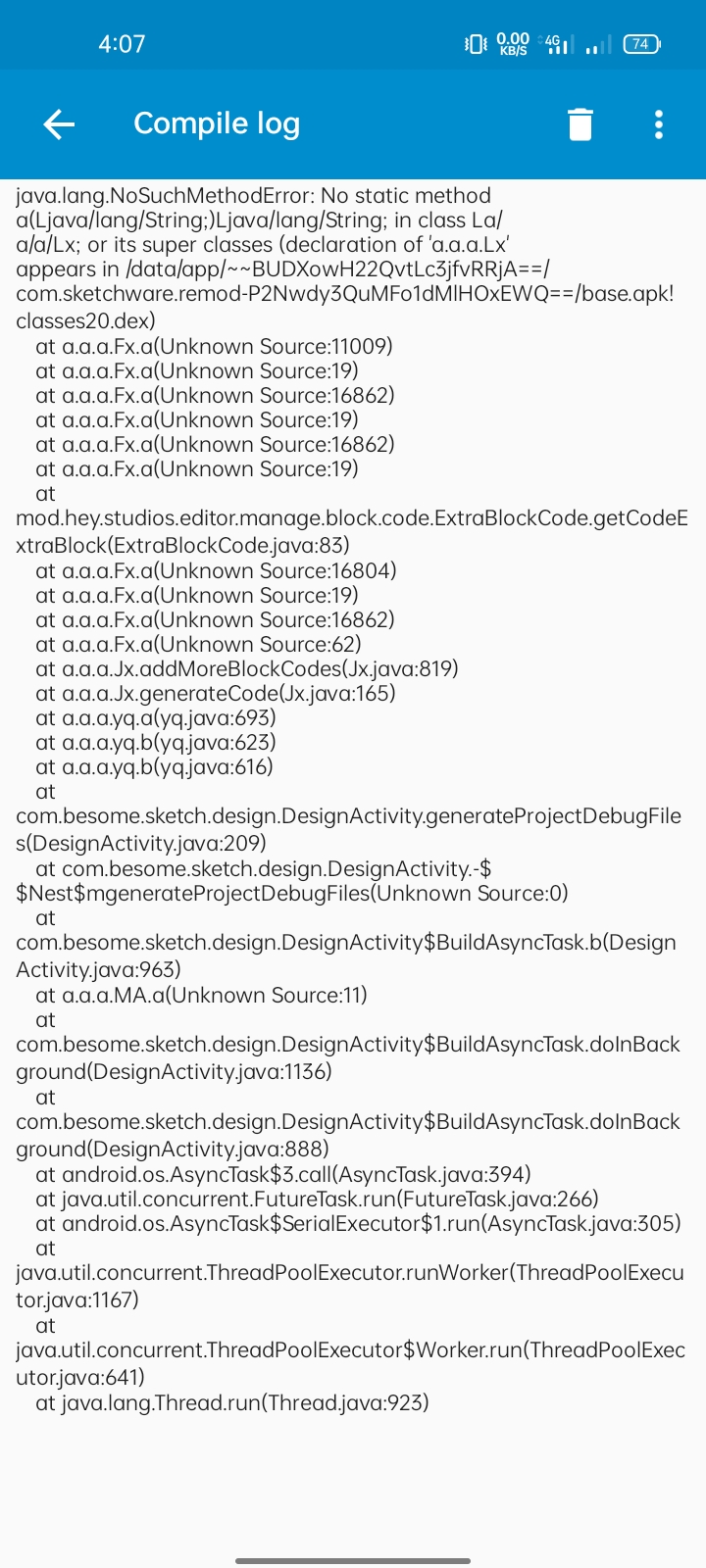 New Issue With Last Build Version From Github · Issue 561 · Sketchware Prosketchware Pro · Github 