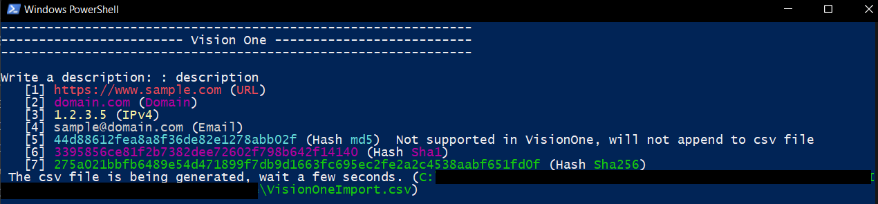 Github Serten20visionone Import Suspicious Object List Script Made In Powershell To Generate 3513