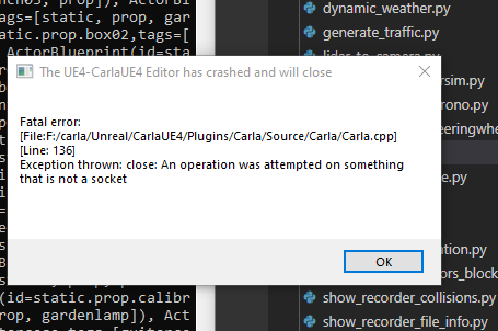[0.9.13]Assertion failed for SafeDistanceSensor - windows · Issue #5825 · carla-simulator/carla ...