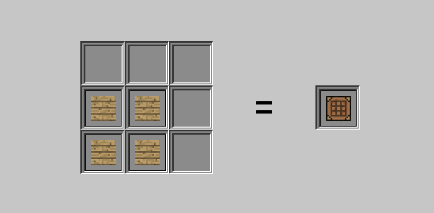 GitHub - LoreEatKids/Minecraft-Crafting-Table: A simple Minecraft ...