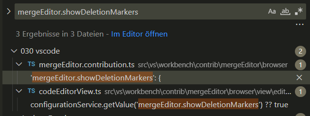 Setting "mergeEditor.showCheckboxes" is not added to "mergeEditor.contribution.ts" · Issue ...