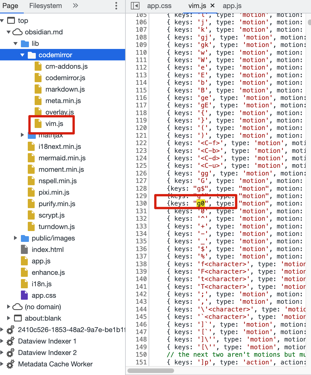CodeMirror have command keymapping, but can not be executed. · Issue #105 · esm7/obsidian-vimrc ...