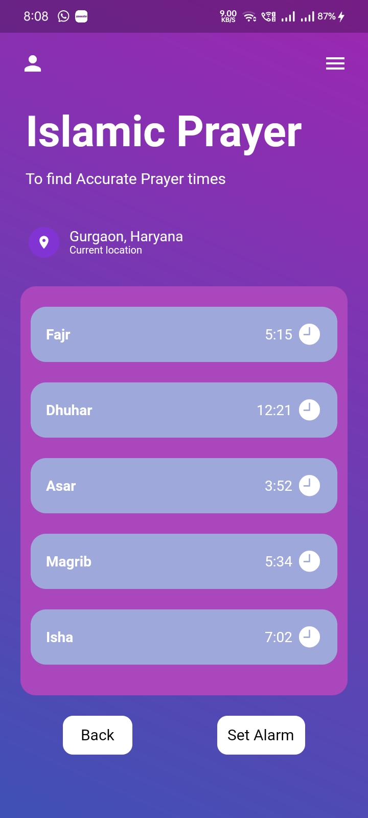 GitHub - ZaidKhan15/IslamicPrayer_app: It is an Islamic prayer time ...